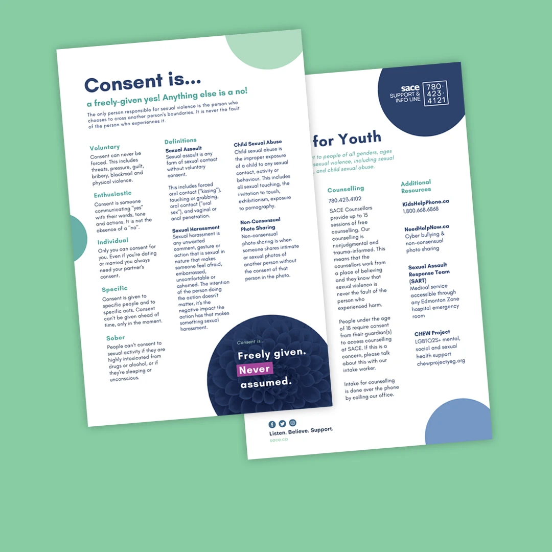 Sexual Assault Resources For Youth - Sexual Assault Centre Of Edmonton